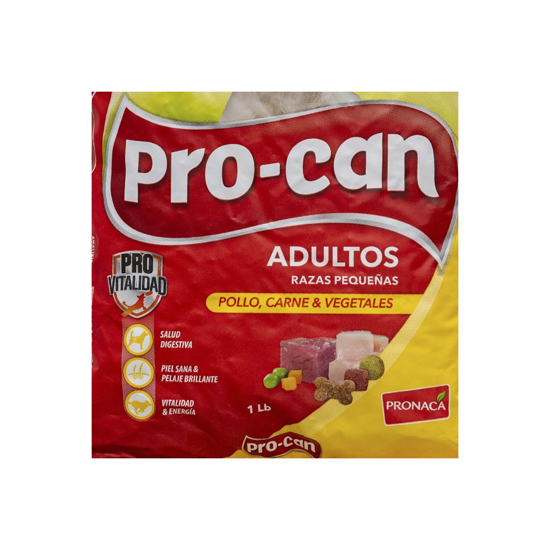 Alimento para Perro Pro-can Adulto Razas Pequeñas Pollo, Carnes y ...