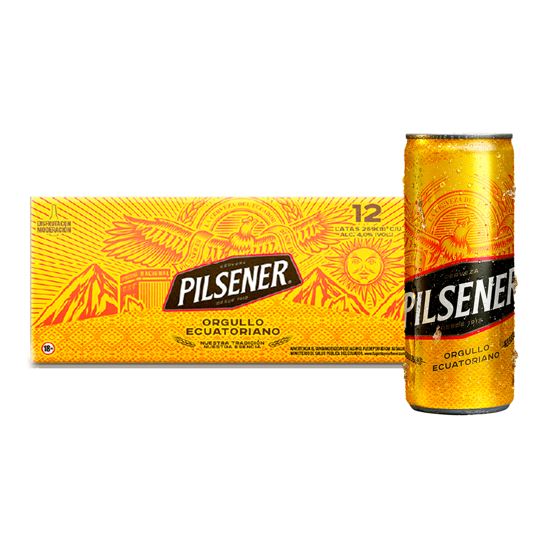 Pilsener Cerveza Lata 12pack 269ml - 904272