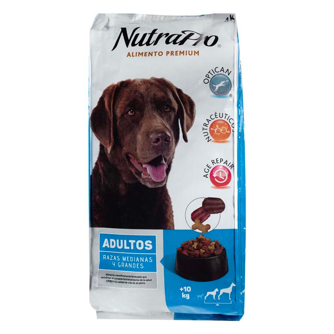 Alimento para Perro NutraPro Adulto Razas Medianas y Grandes 4kg - 905775