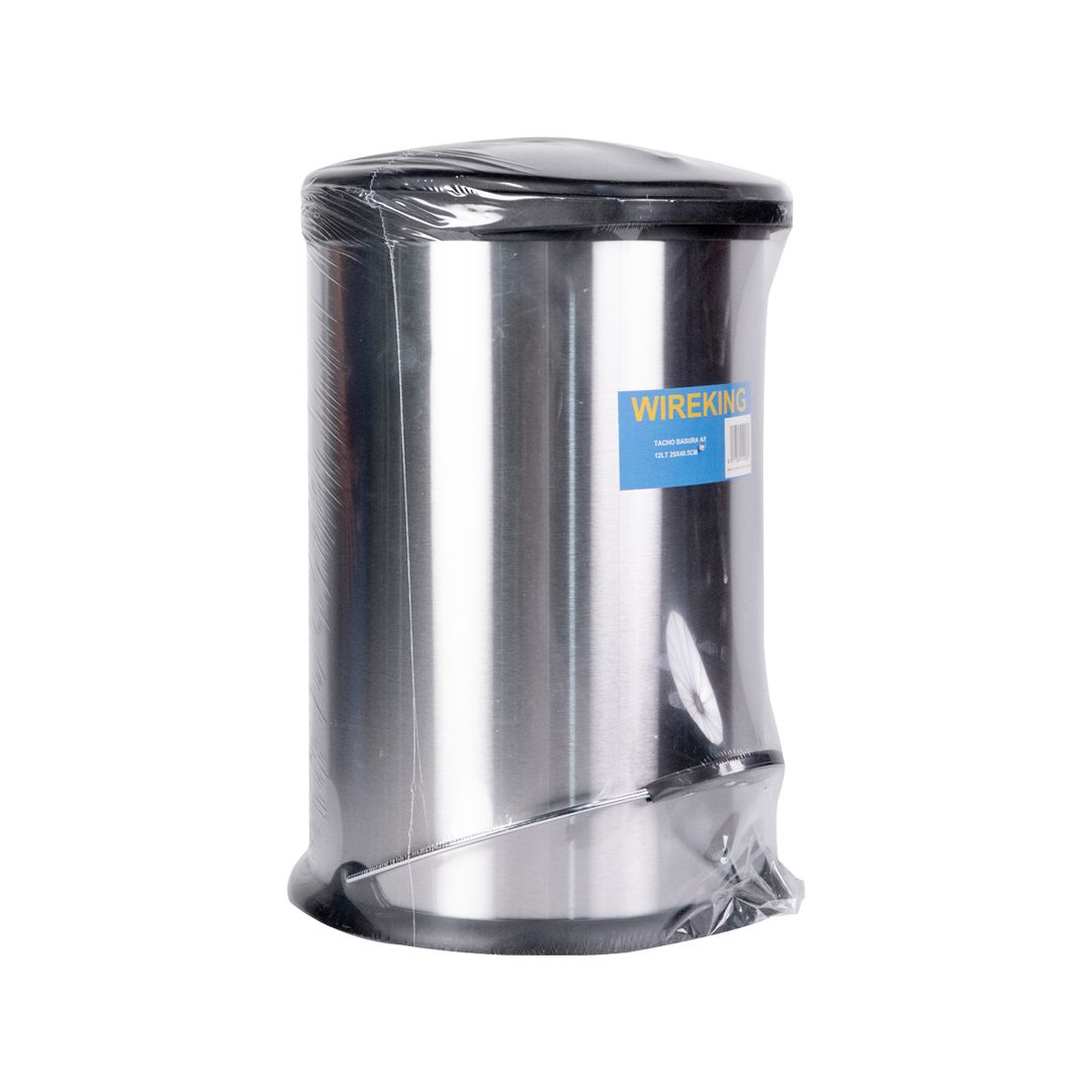 Tacho de Pedal Wireking Acero Inoxidable 12 L - 915813