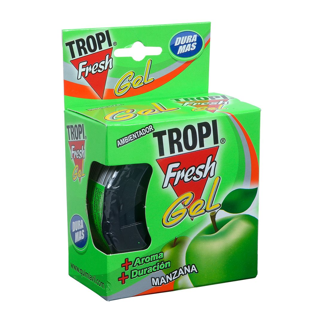 Ambientador Tropi Fresh Gel Manzana 120g - 907551
