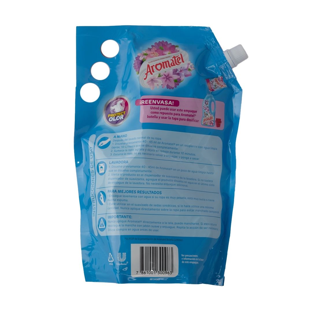 Suavizante Aromatel Floral Doypack 900 ml - 907751