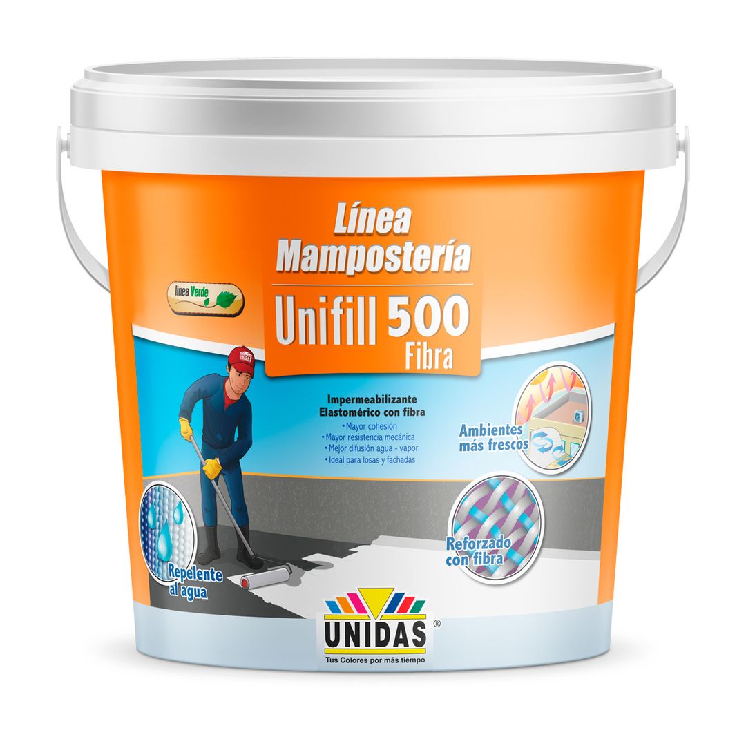 Unifill Fibra 500 Pinturas Unidas - 908133