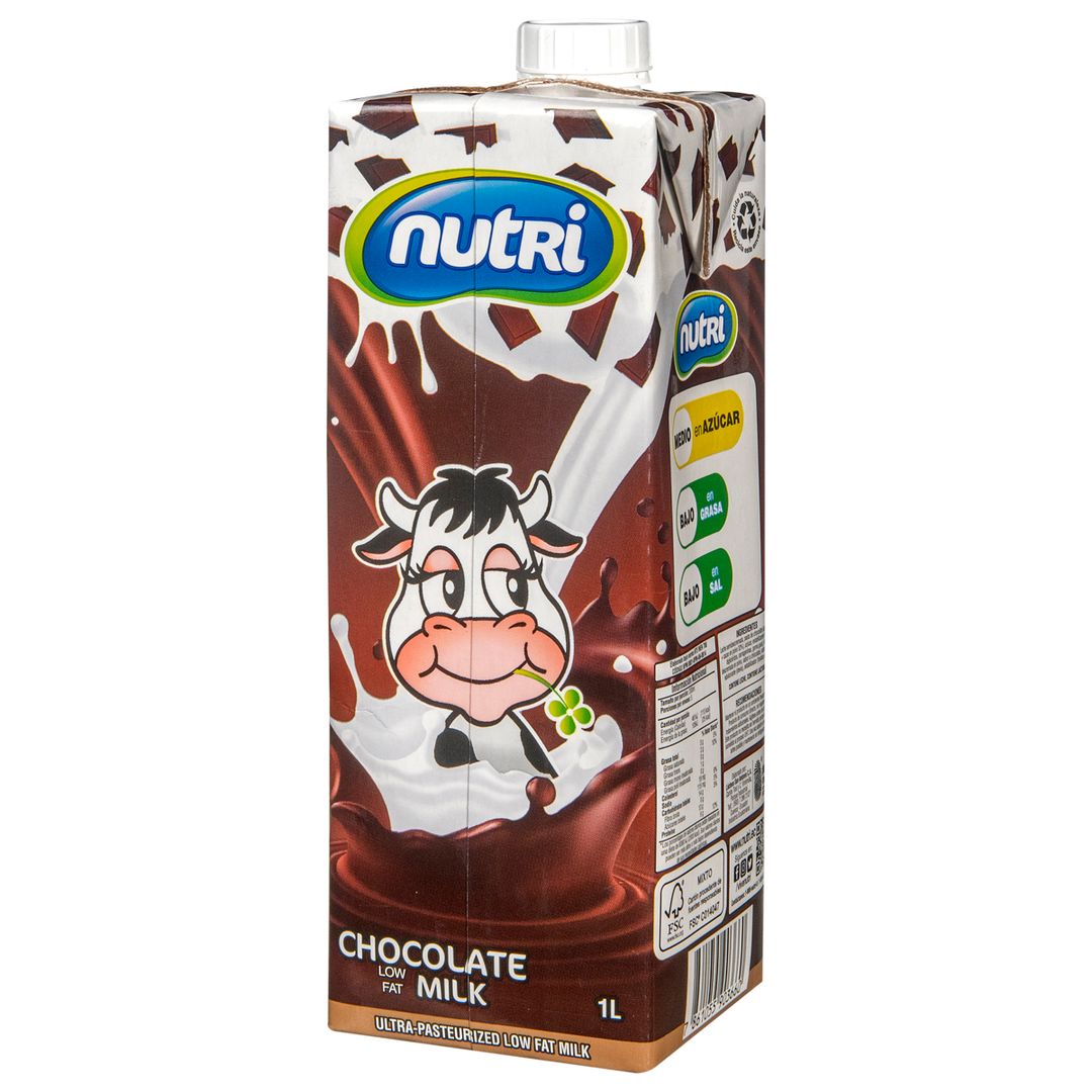 Leche Nutri de Chocolate Cartón 1L - 908815