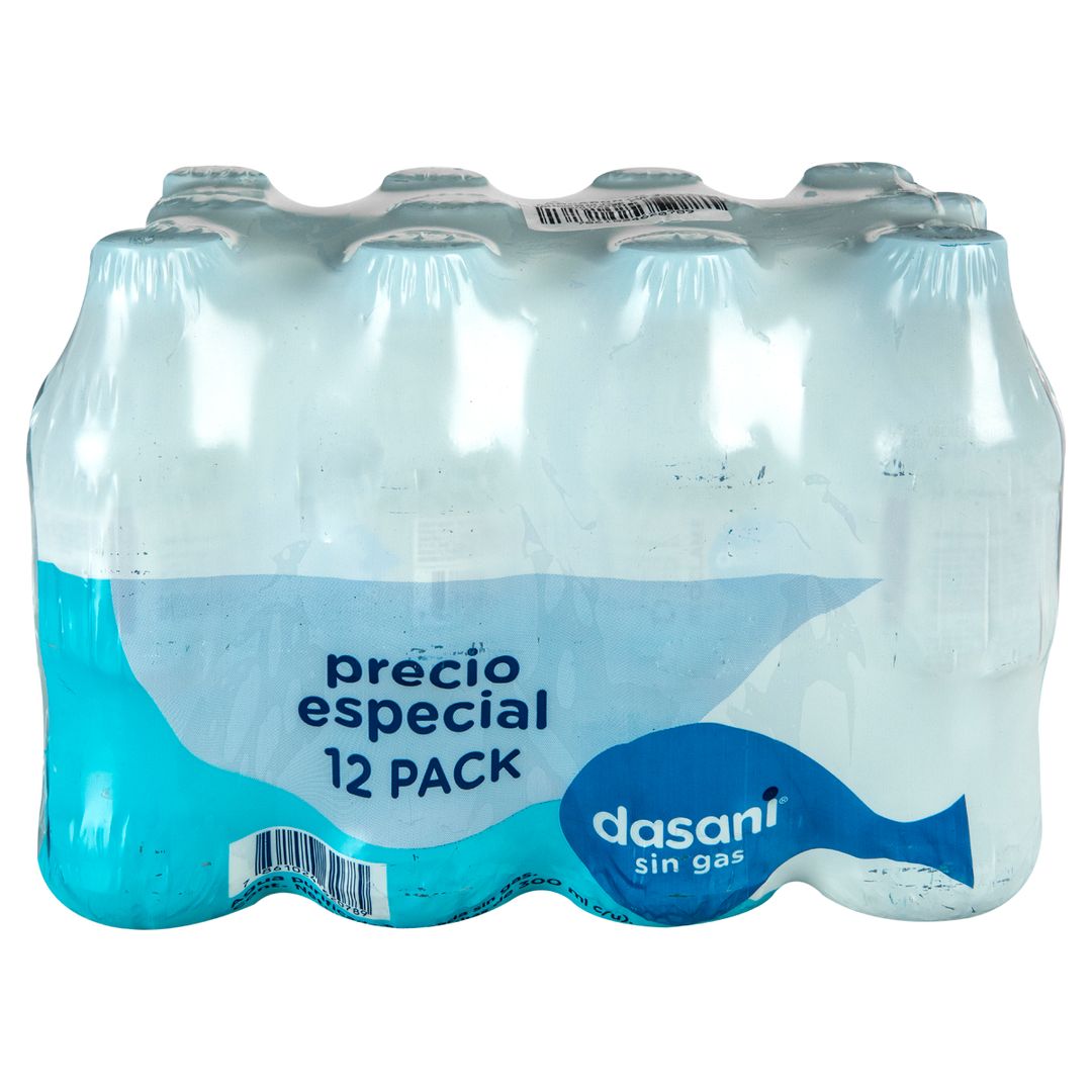 Pack 12 Uds Agua Dasani Sin Gas 300ml - 908834