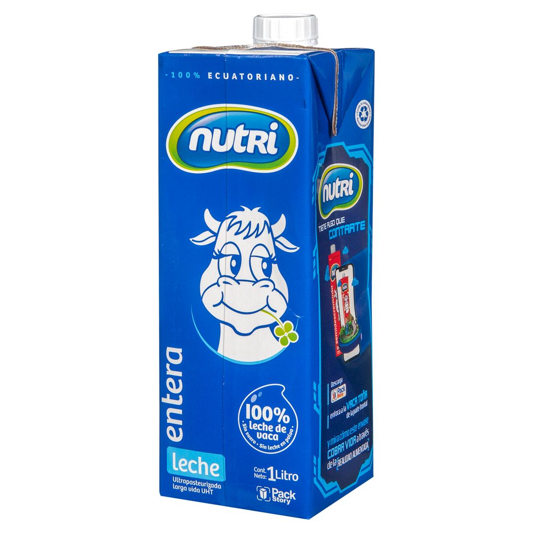 Leche Nutri Entera Cartón 1L - 909015