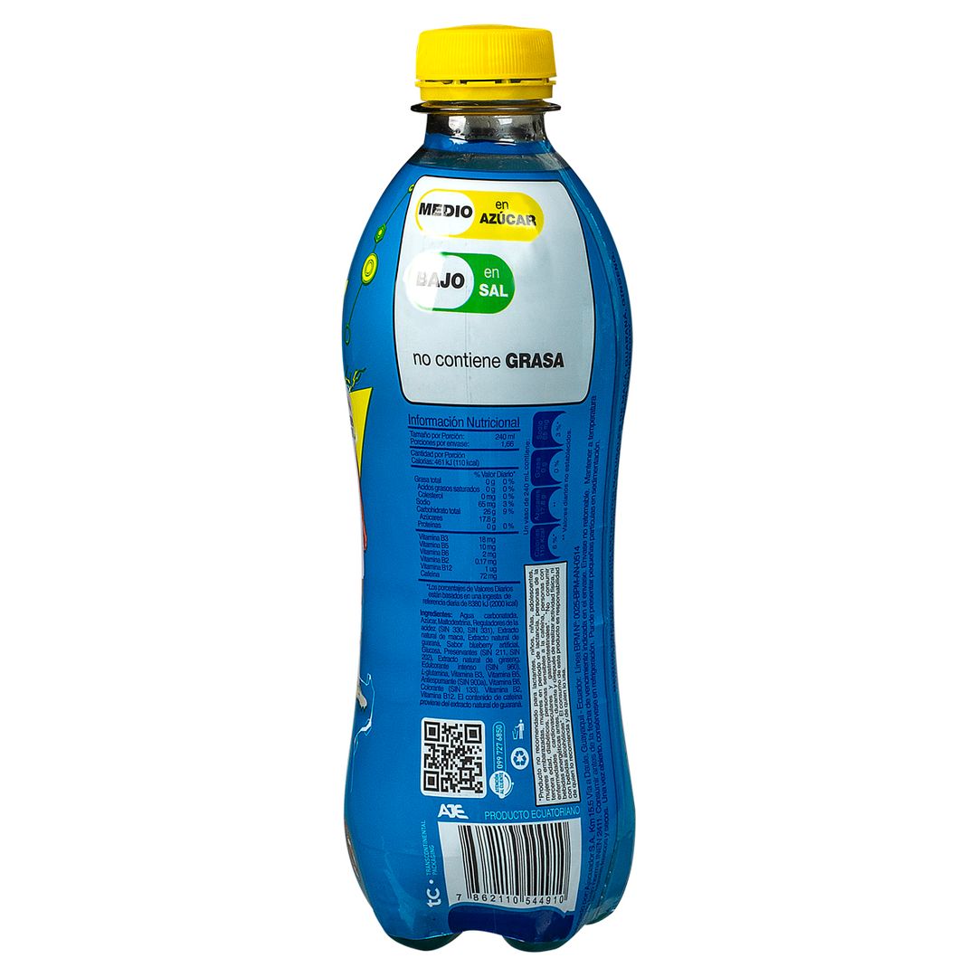 Bebida Energizante Volt 400ml - Varios Sabores - 928942