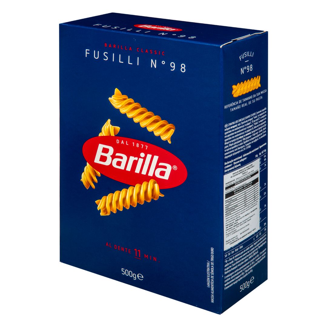 Pasta Fusilli N°98 Barilla 500g - 909545