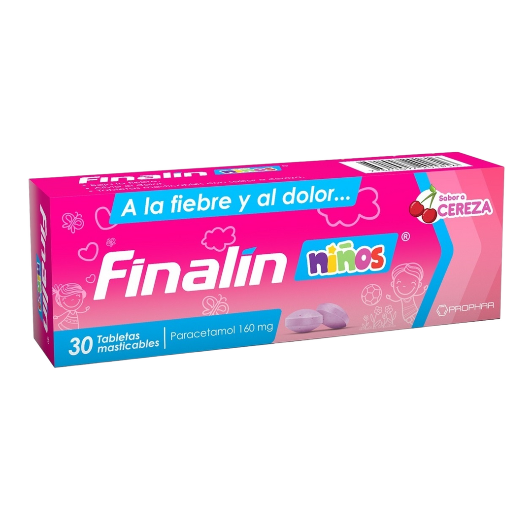 Tabletas Masticables Finalín Kids - 30 Unidades - 909140
