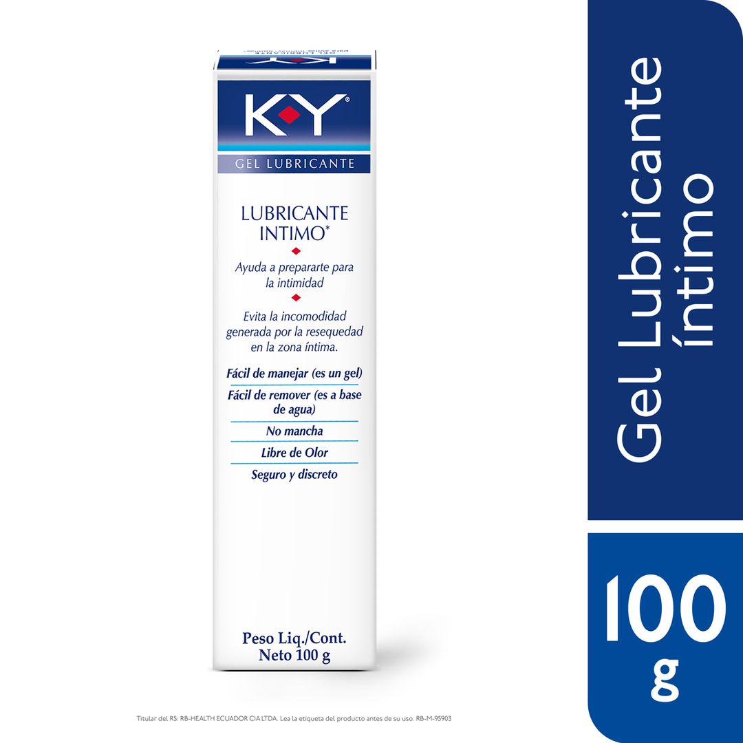 Gel Lubricante Íntimo KY 100g - 909147