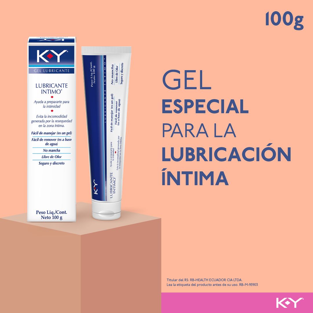 Gel Lubricante Íntimo KY - 100g - 909147
