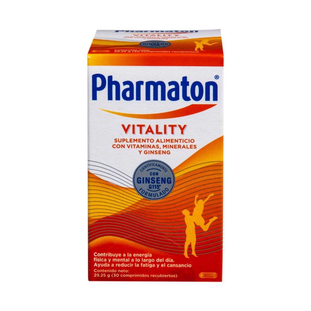 Cápsulas Pharmaton Vitality 40mg - 30 Unidades - 909245