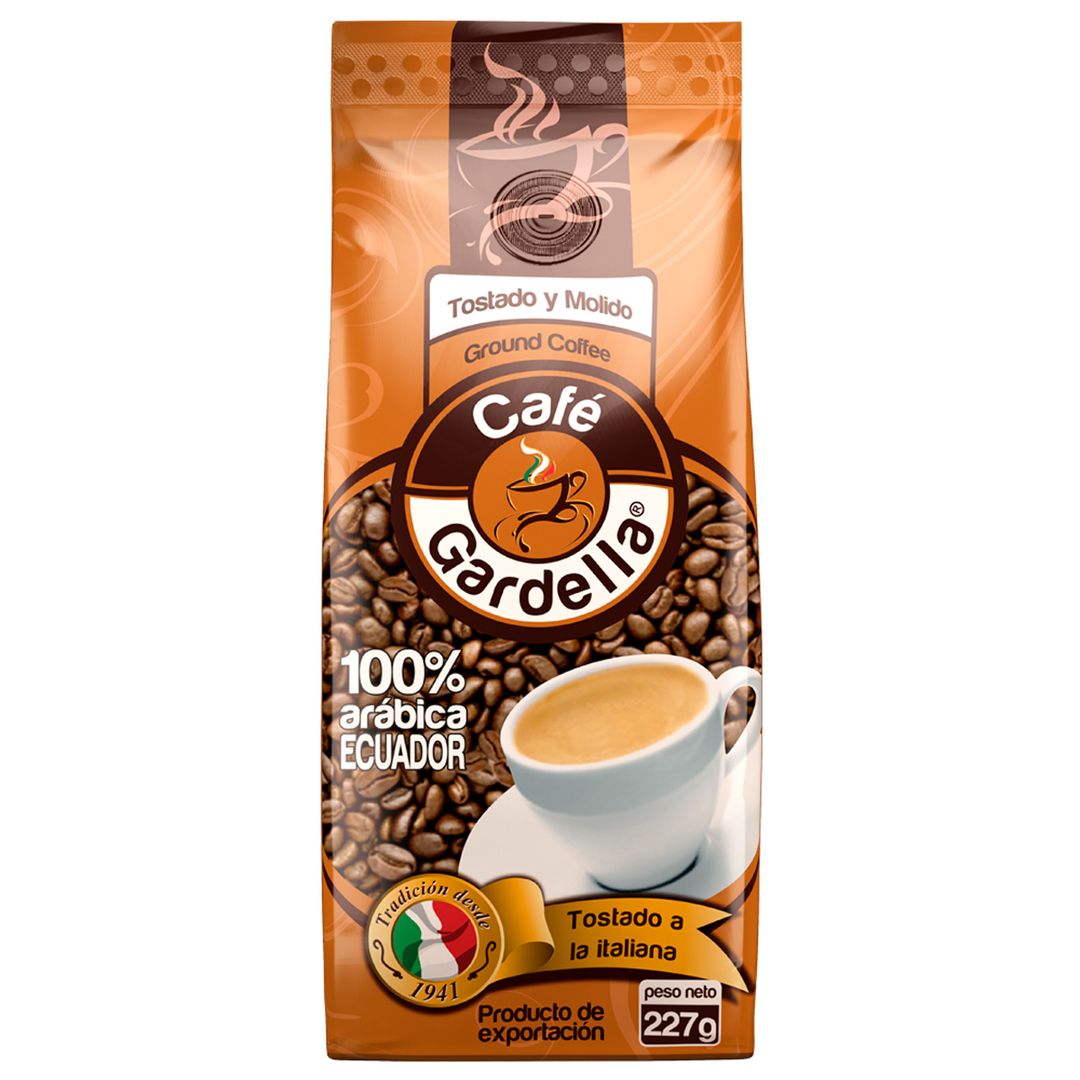 Café Tostado y Molido Gardella 227g - 909360