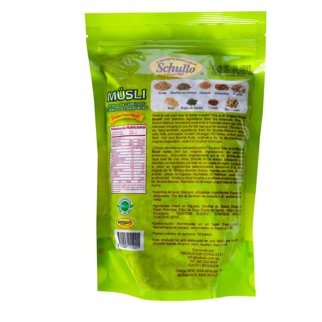 Cereal Müsli Schullo 500g - 909411