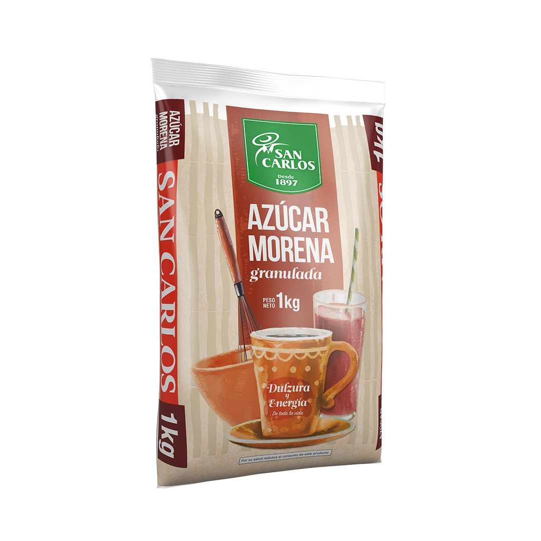 Azúcar Morena Granulada San Carlos 1 kg - 909497