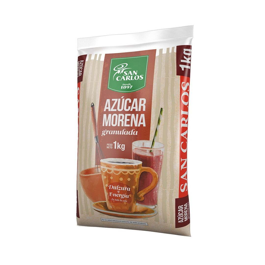Azúcar Morena Granulada San Carlos 1 kg - 909497