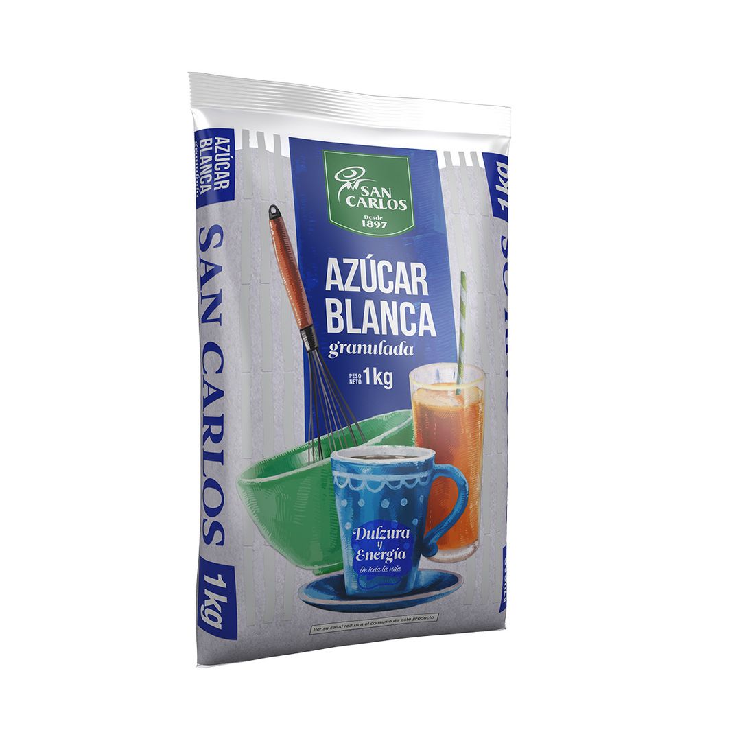 Azúcar Blanca Granulada San Carlos 1 kg - 909499