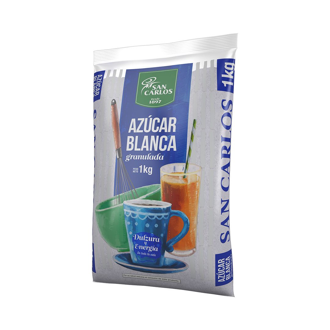 Azúcar Blanca Granulada San Carlos 1 kg - 909499
