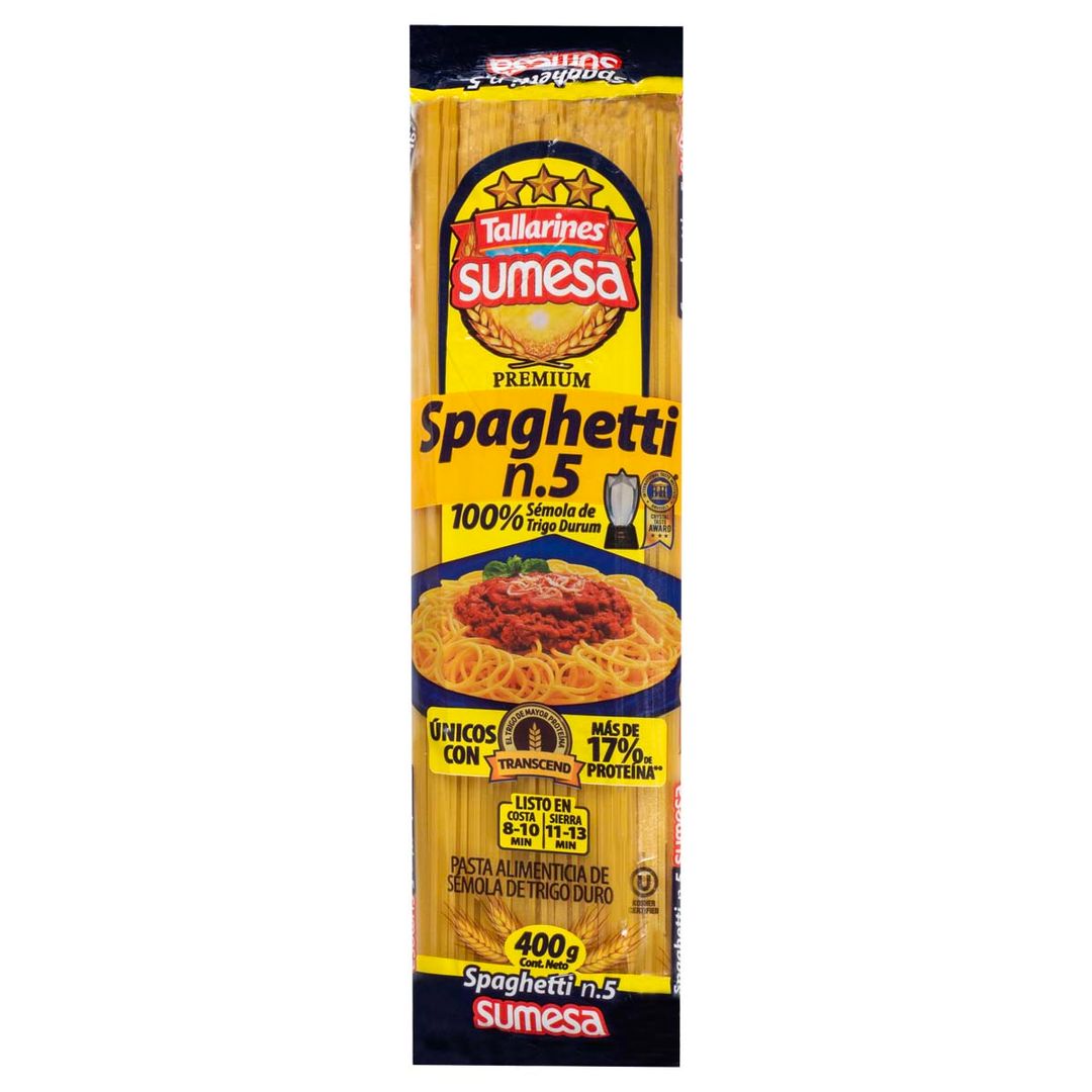 Pasta Spaghetti N°5 Sumesa 400g - 909558