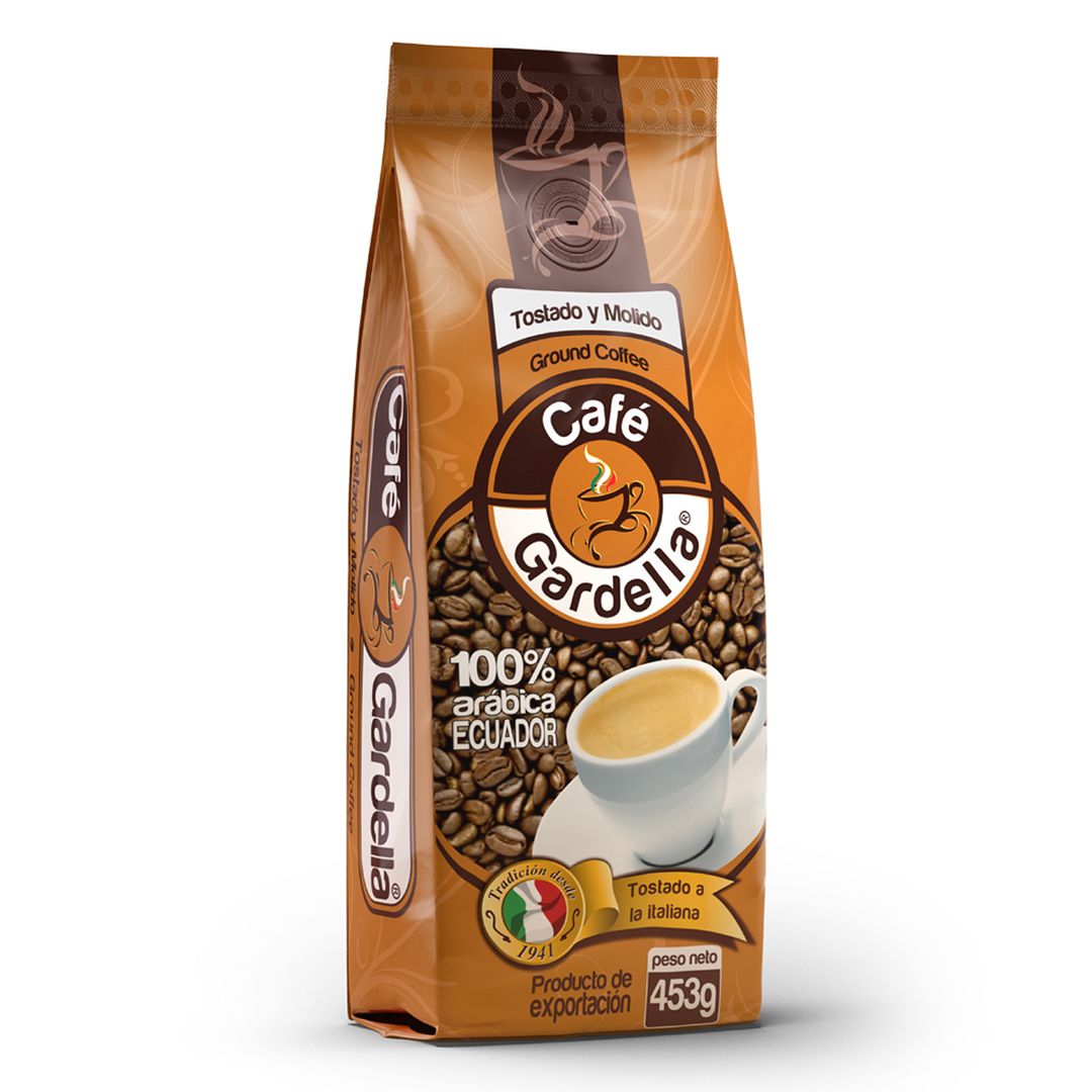 Café Tostado y Molido Gardella 453g - 910327