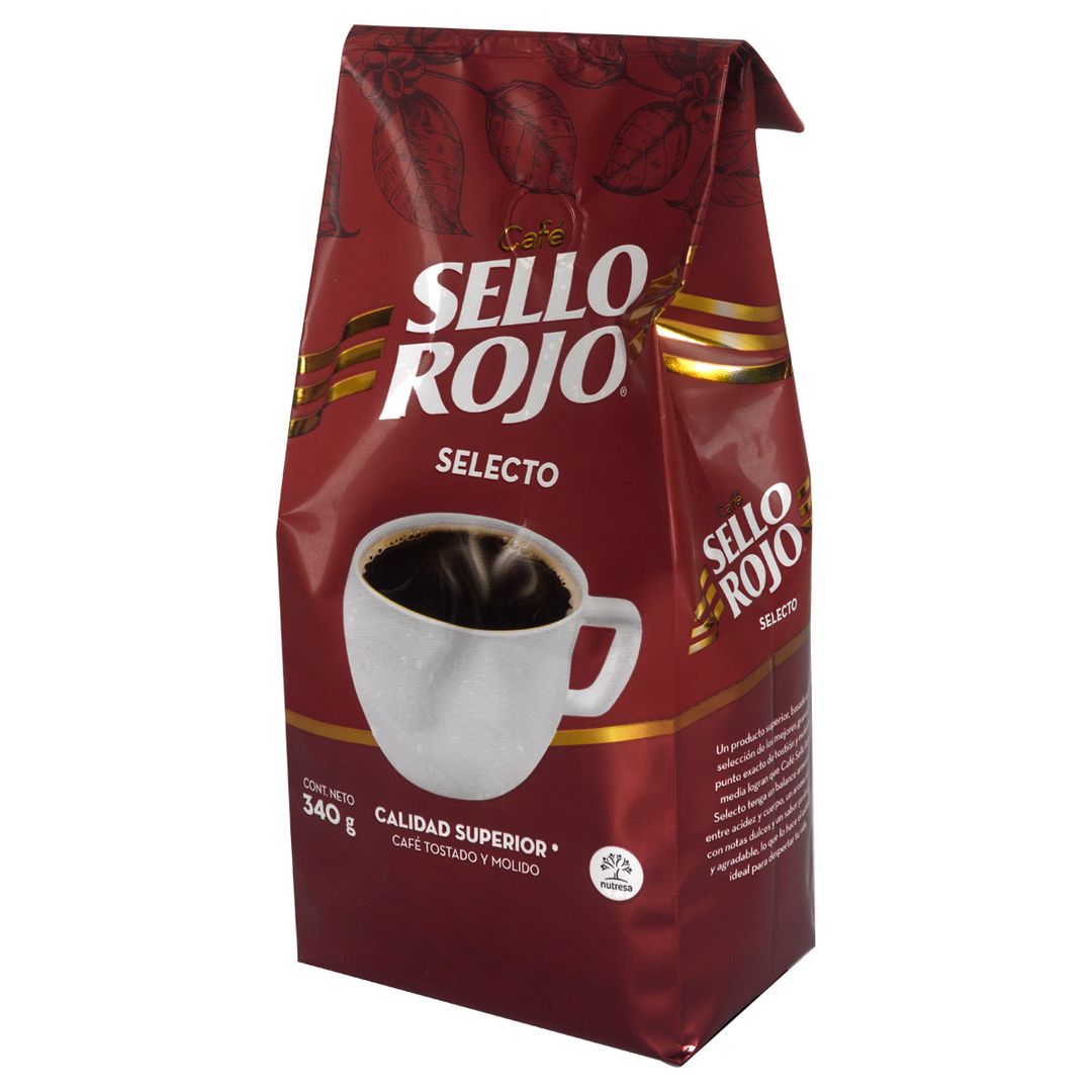 Café Molido Sello Rojo Selecto 340g - 910139