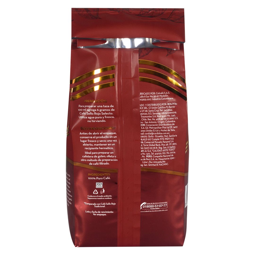 Café Molido Sello Rojo Selecto 340g - 910139