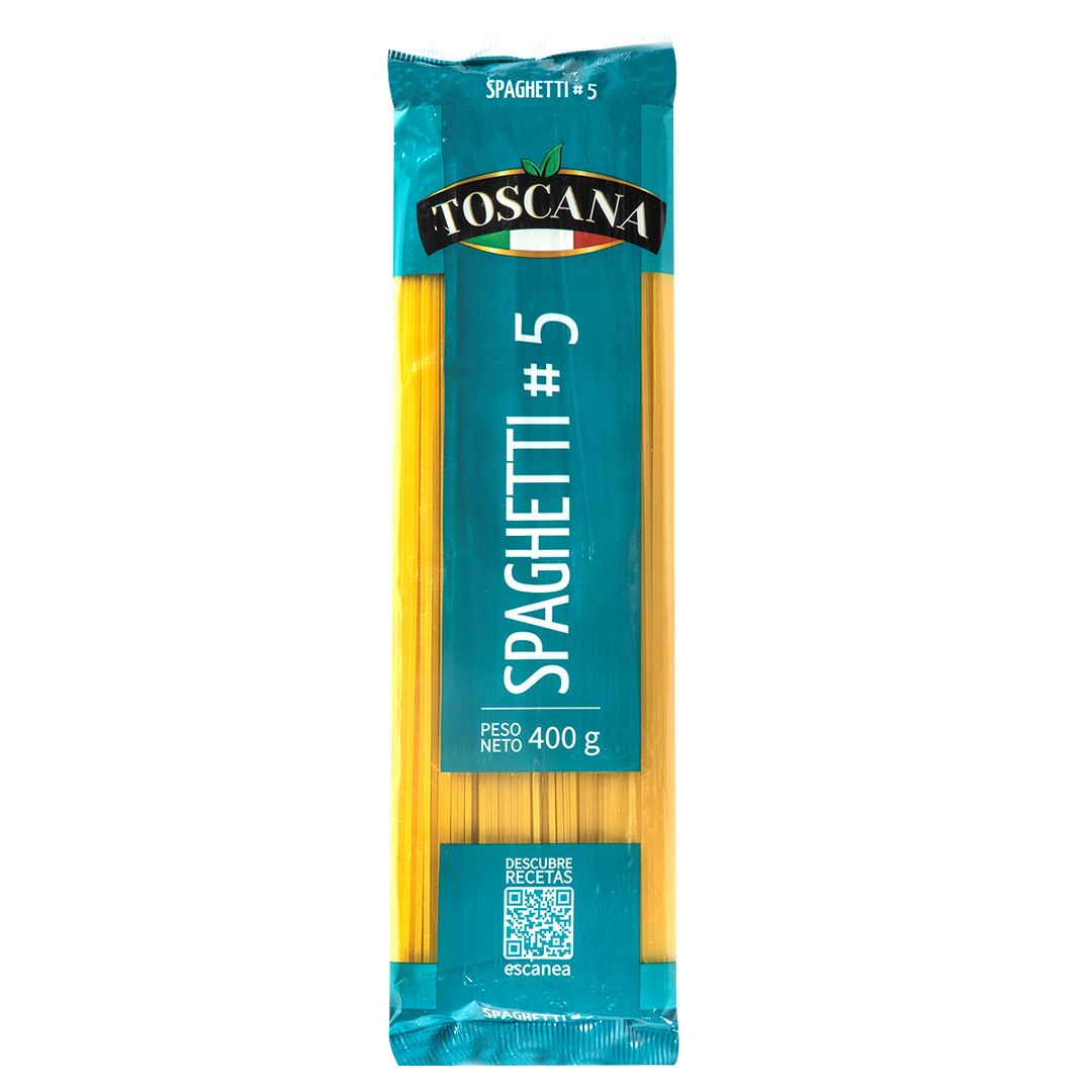 Fideo Spaghetti N°5 Toscana 400g - 910365