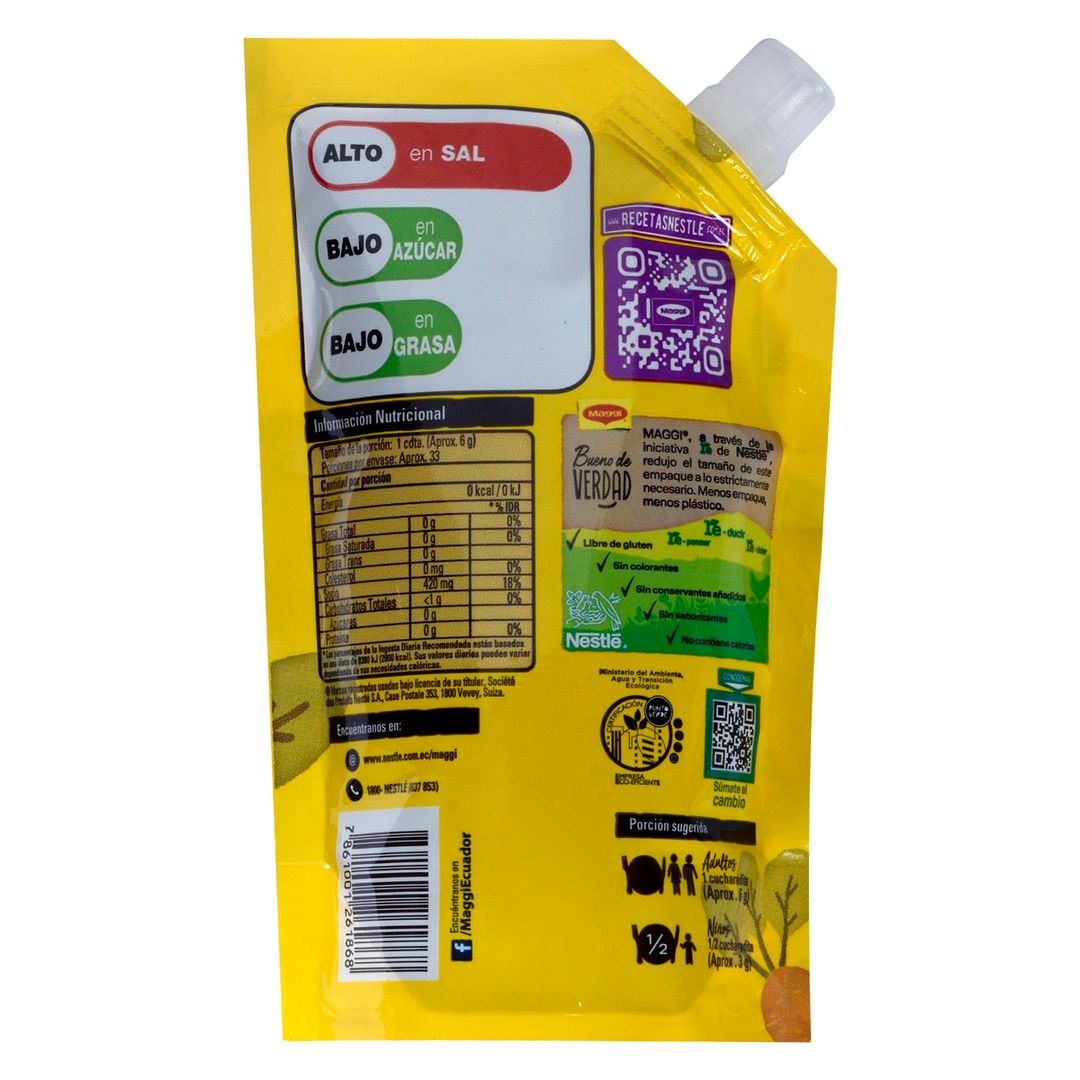 Adobo La Sazón Maggi Doypack 200 g - 910444