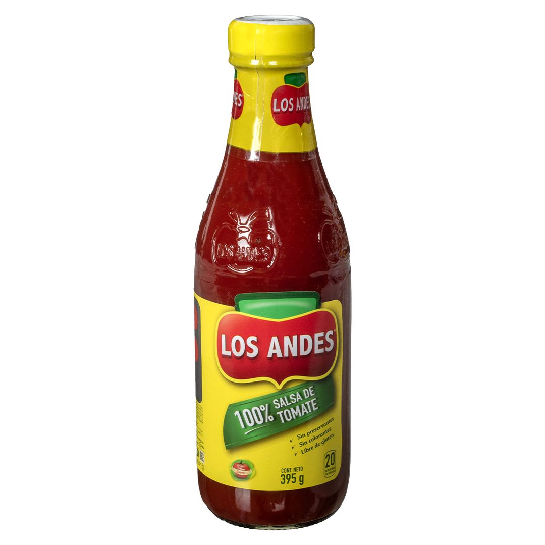 Salsa de Tomate Los Andes en Botella 395g - 910449