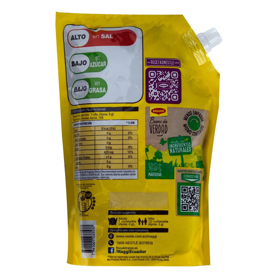 Adobo La Sazón Maggi Doypack 1000g - 910488