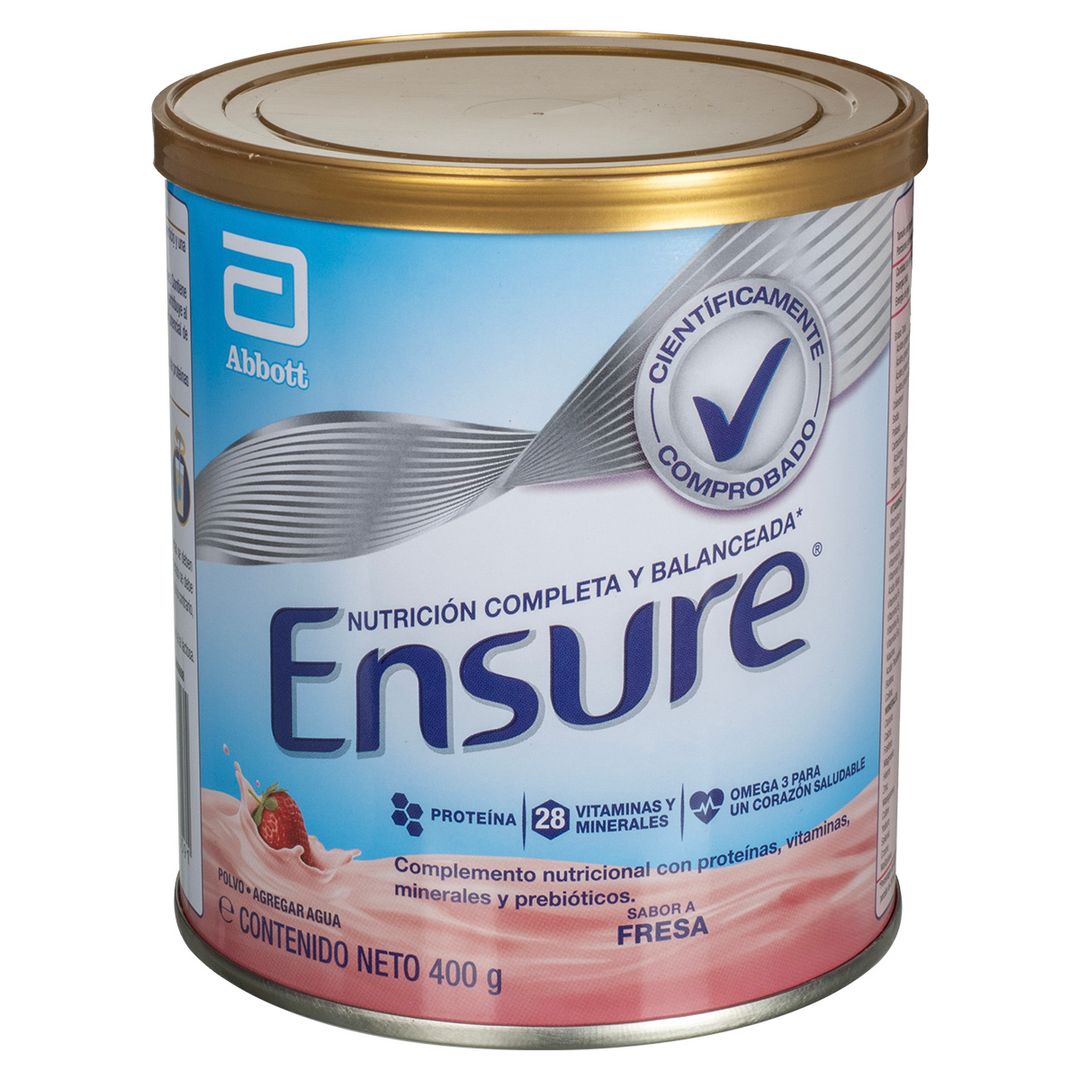Suplemento Nutricional Ensure 400 g - Varios Sabores - 928960