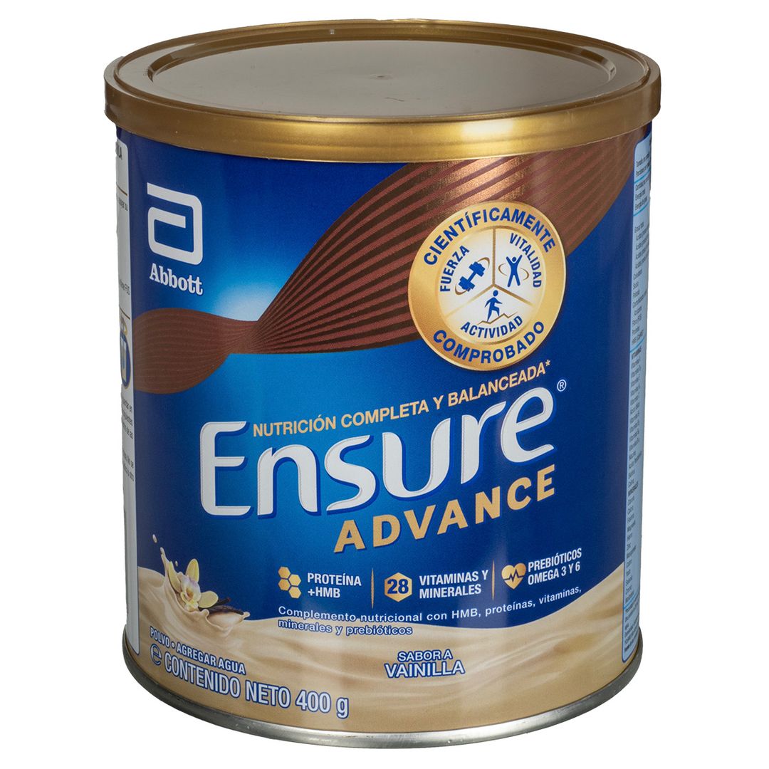 Suplemento Nutricional Ensure Advance Vainilla 400 g - 910743