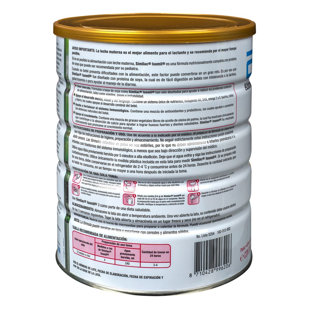 Fórmula Isomil Etapa 3 - 850g - 910753