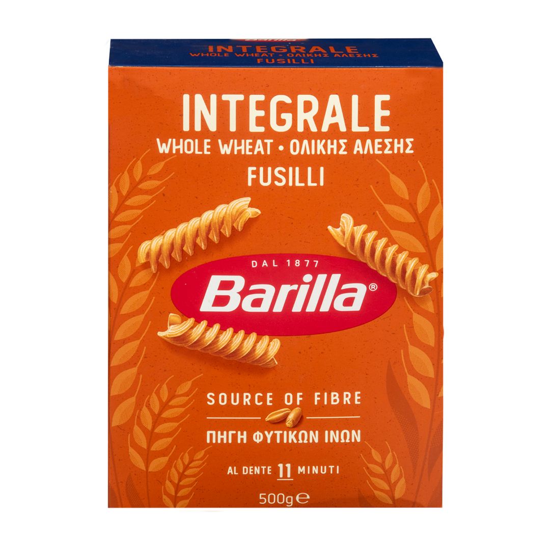 Pasta Fusilli Barilla Integral 500g - 911035