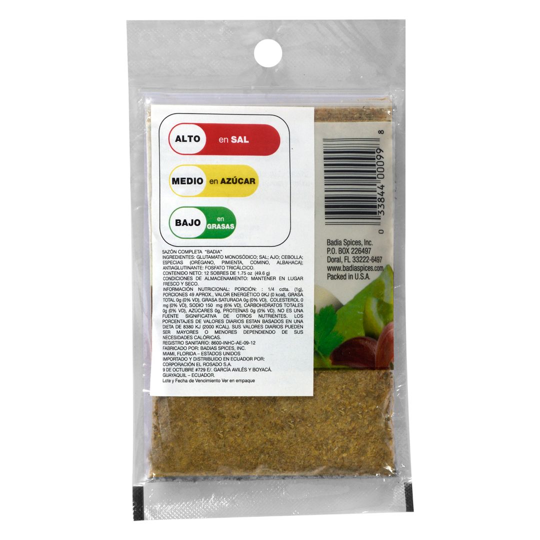 Sazón Completa Badia 49.6g - 911049