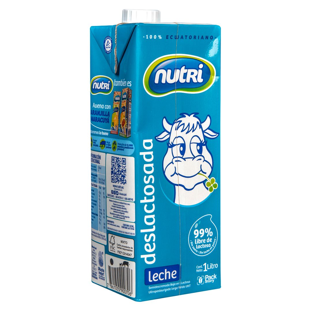 Leche Nutri Deslactosada 1L - 911249