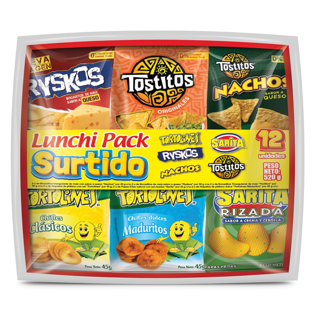 Pack 12 und Inalecsa Surtido 520g - 911390