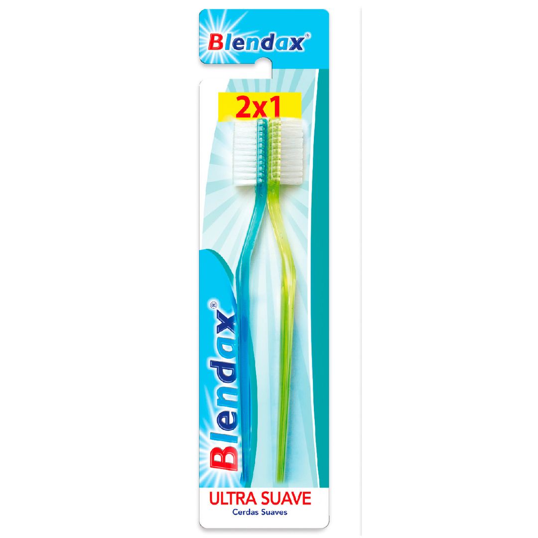 Pack 2 Uds Cepillo Dental Blendax Ultra Suave - 911691