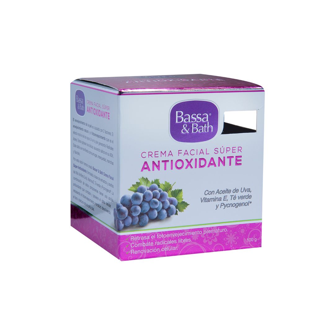 Crema Facial Bassa & Bath Súper Antioxidante - 912584