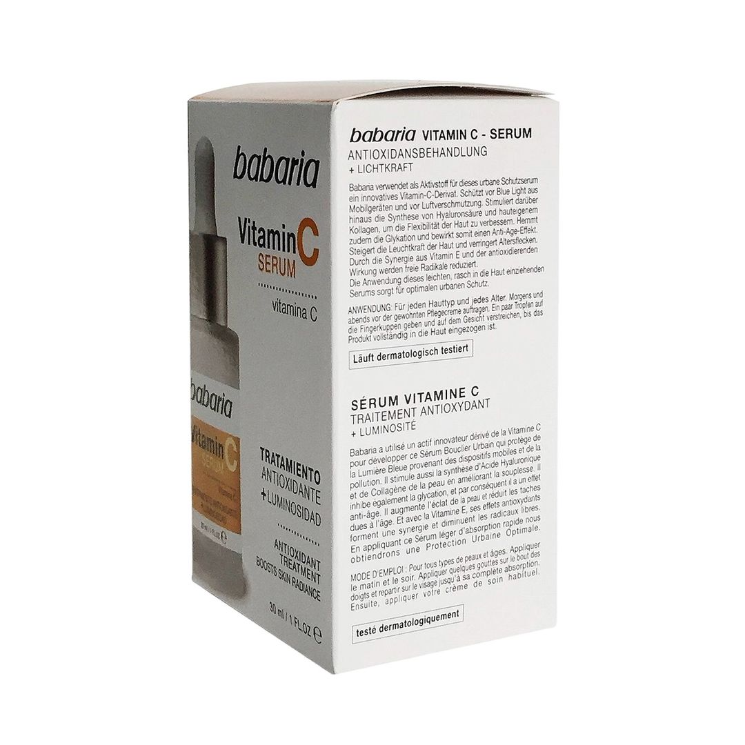 Sérum Facial Babaria Vitamina C 30ml - 912628 Sérum Facial Babaria Vitamina C 30ml - 912628