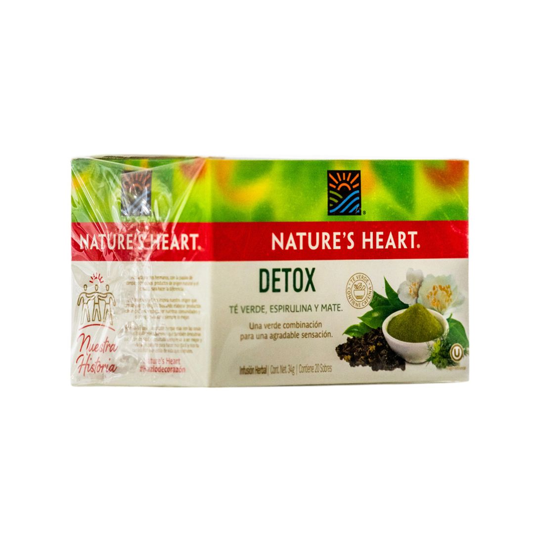 Pack 20 Uds Té Verde Nature’s Heart Detox - 912900