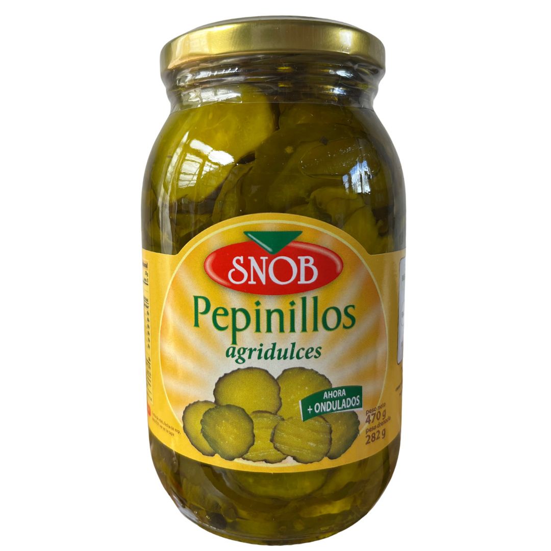 Pepinillos Snob Agridulces 470g - 913742