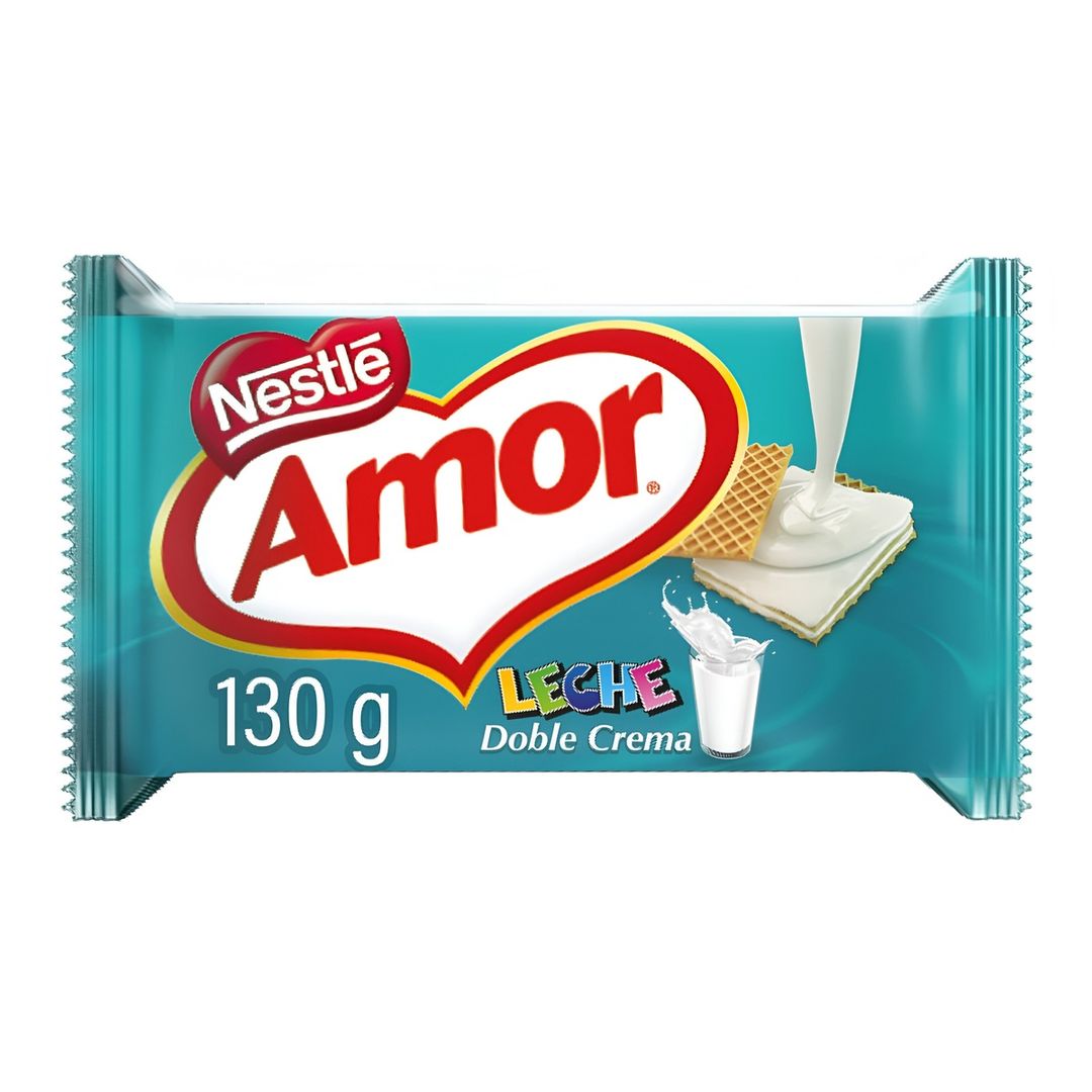 Galleta Amor Doble Wafer de Leche 130g - 913587