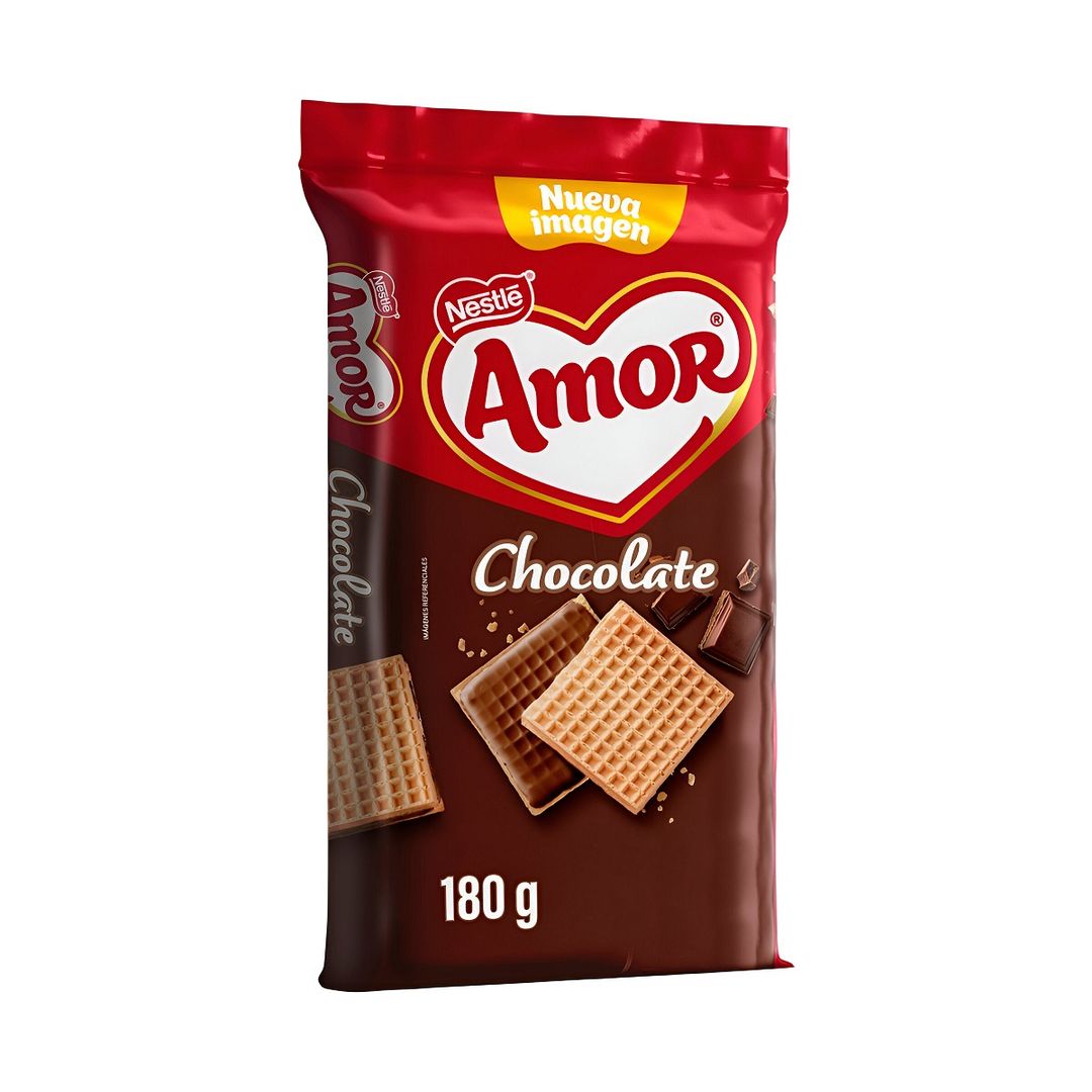 Galleta Amor Wafer de Chocolate 180g - 913666
