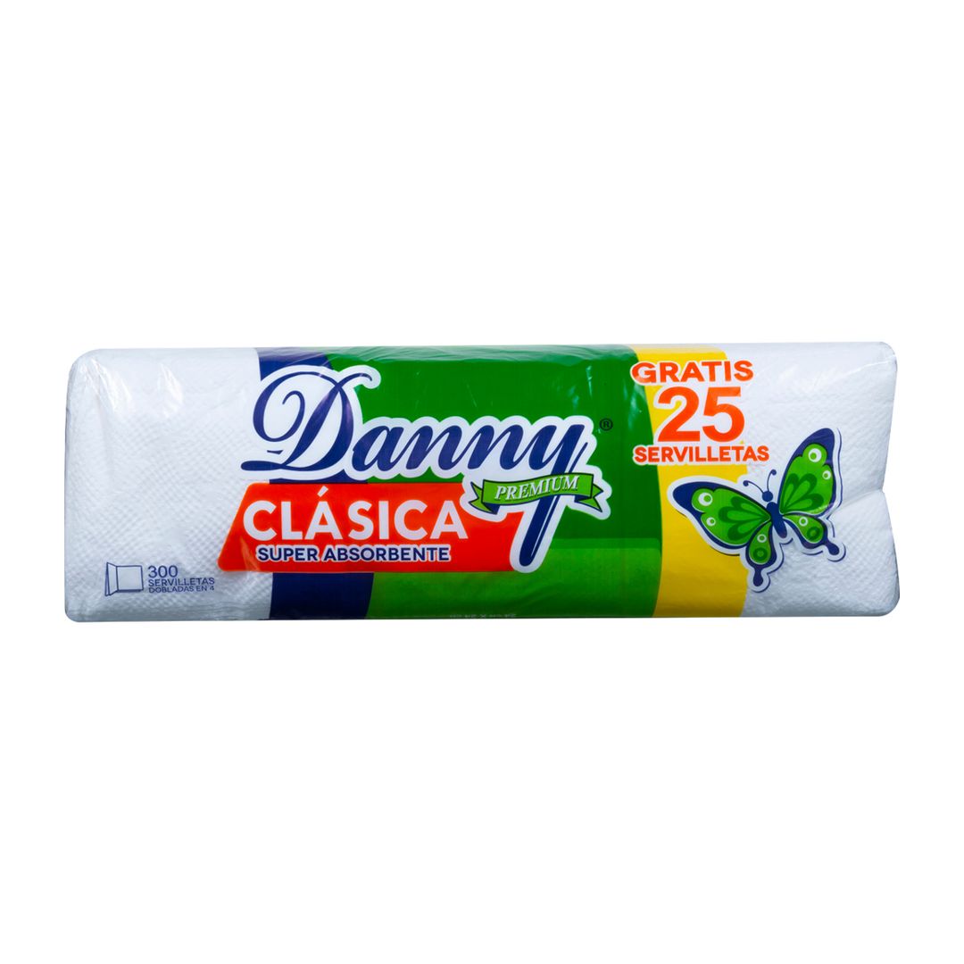 Pack 300 Uds Servilletas Danny Clásica 24x24 cm - 913673