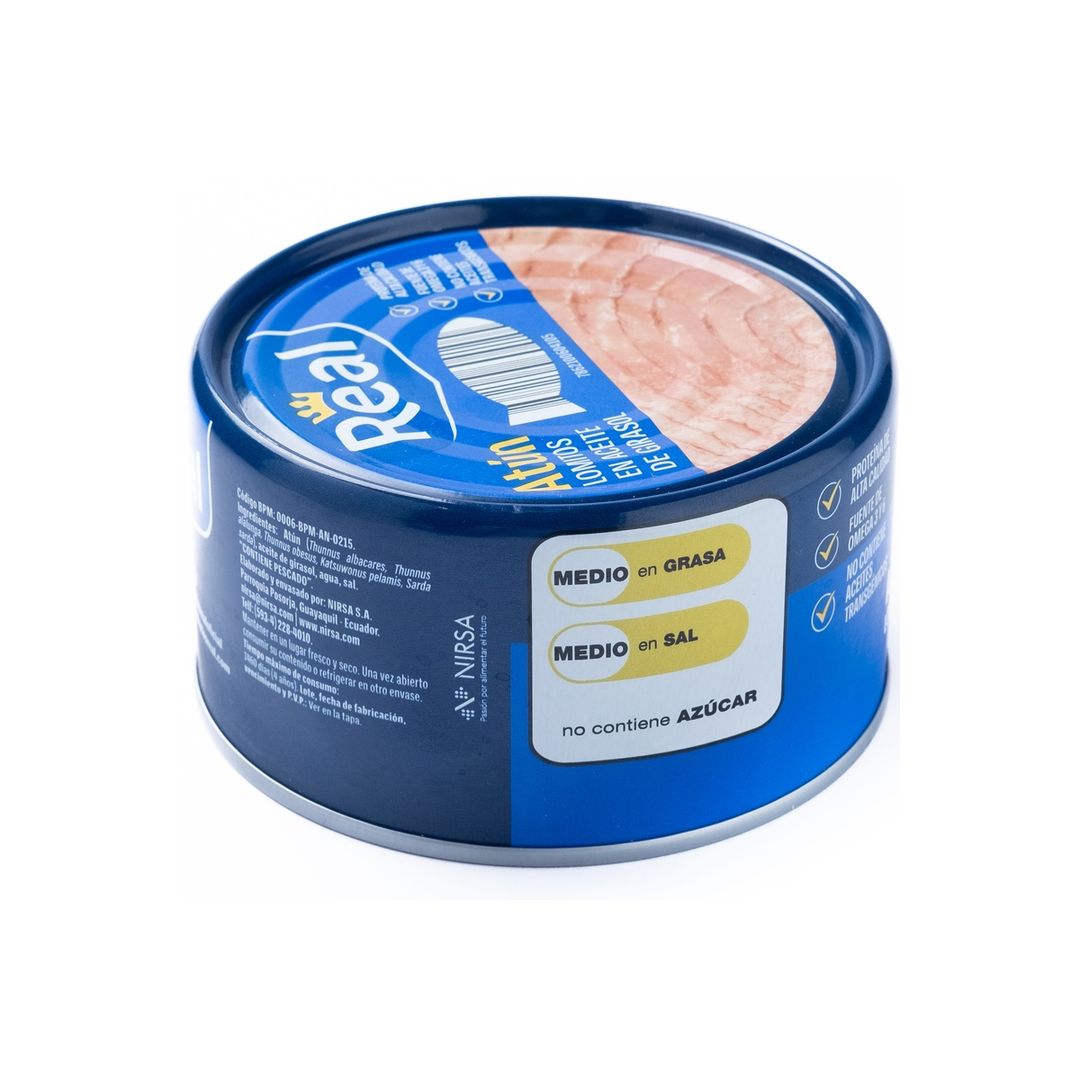 Atún Real Lomitos en Aceite de Girasol 350 g - 913881