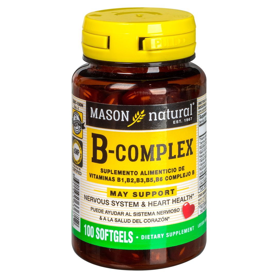 B-Complex Mason Natural - 100 Cápsulas - 914133