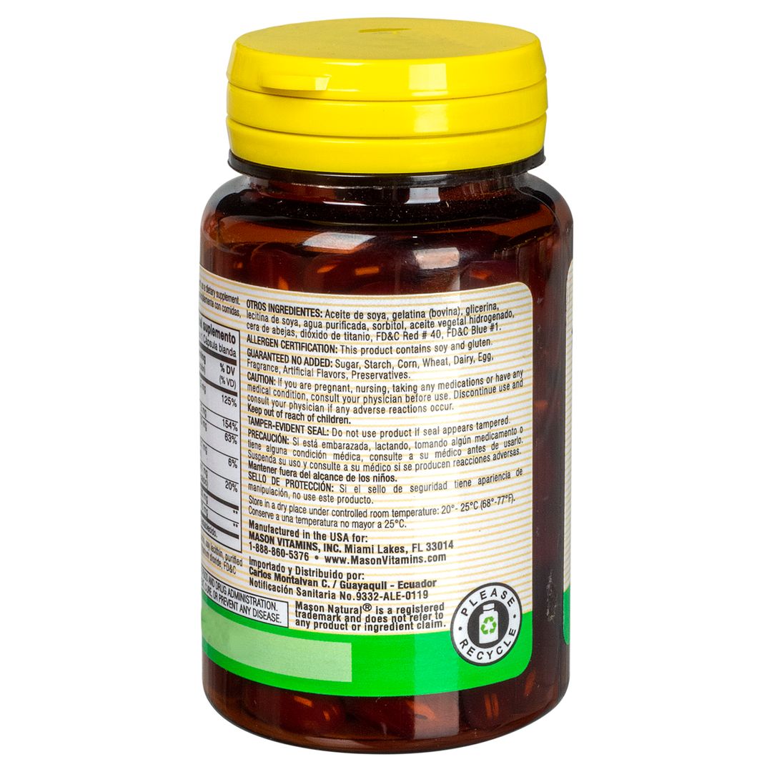 B-Complex Mason Natural - 100 Cápsulas - 914133