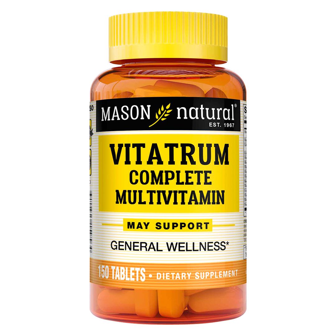 Vitatrum Complete Multivitamin Mason Natural - 150 Tabletas - 914519