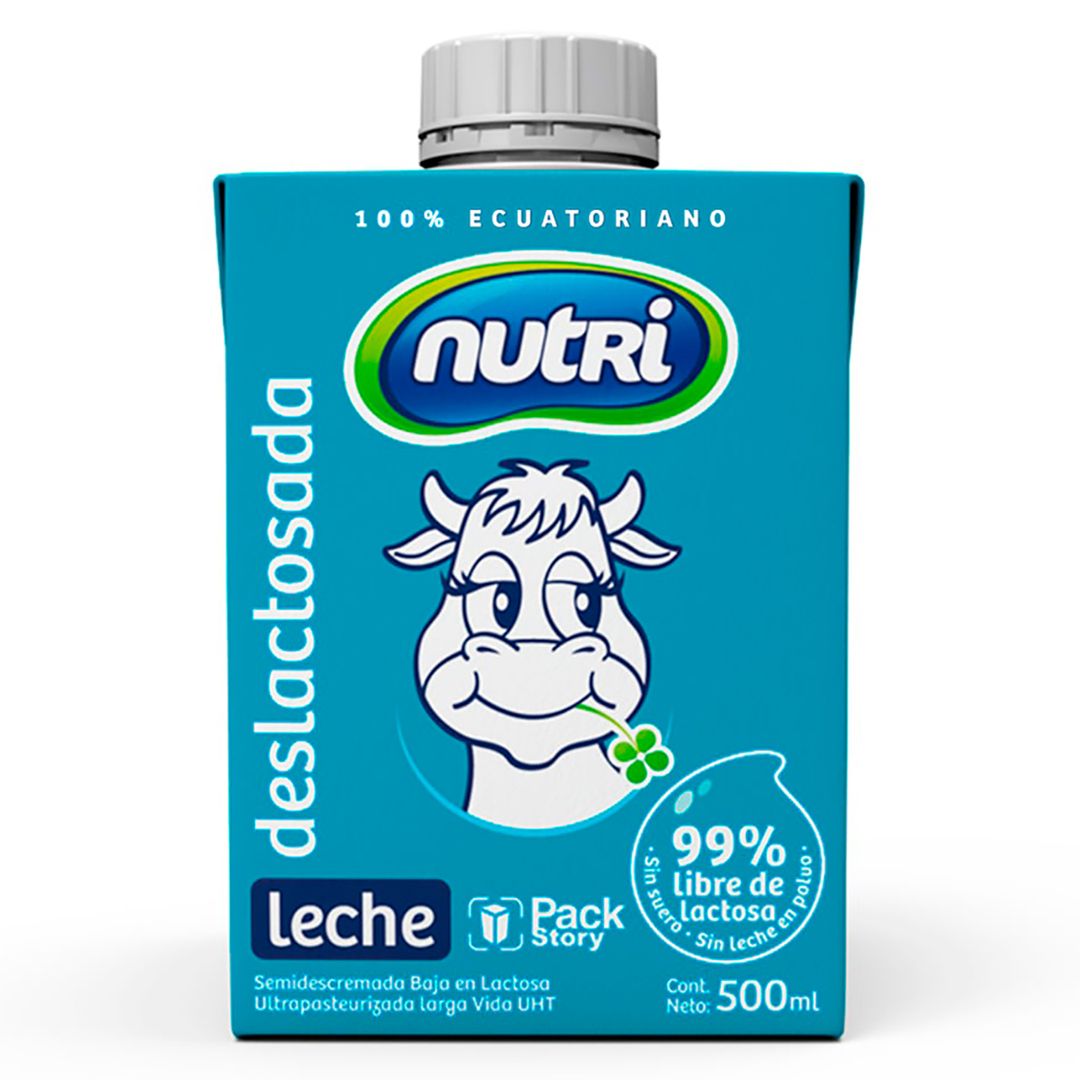 Leche Nutri Deslactosada Cartón 500ml - 914830